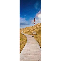 ARCHITECTS PAPER Fototapete &raquo;Breeze&laquo; Fototapete Strand D&uuml;nen Meer Tapete Natur Panel 1,00m x 2,80m bunt Vlies B/L: 1m x 2,8m