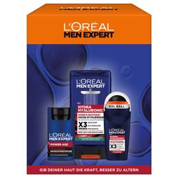 L'Or&eacute;al L'or&eacute;al Paris Men Expert Damen L'OR&Eacute;AL PARIS MEN EXPERT Pflege-Set &raquo;L'Or&eacute;al Men Expert Power Age Hygiene Coffret&laquo; blau Einheitsgr&ouml;&szlig;e
