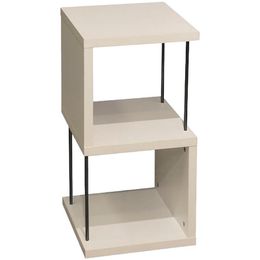 M&auml;usbacher Standregal &raquo;Sticks Regale&laquo; Breite 33 cm beige Holzwerkstoff B/H/T: 33cm x 65cm x 33cm, 2 Stk. offenes Fach