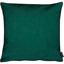 Apelt Dekokissen &raquo;Ruby&laquo; Kissenh&uuml;lle ohne F&uuml;llung, 1 St&uuml;ck blau Polyester B/L: 46cm x 46cm, 1 Stk.