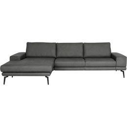 Die PlanBar Ecksofa &raquo;PN-EM20061, wahlweise frei im Raum stellbar&laquo; wahlweise mit echt bezogenem R&uuml;cken und Sitztiefenverstellung B/H/T: 310cm x 86cm x 