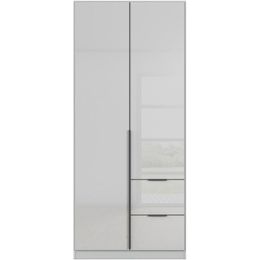 OTTO home Dreht&uuml;renschrank &raquo;Kleiderschrank Kleiderschr&auml;nke Schrank Garderobe AGORDO mit Glasfront&laquo; in zwei Griff-Farben, Breiten 91-360 cm, mit 