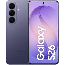 Samsung Smartphone &raquo;Galaxy S26&laquo; cobalt violet 5G, NFC, WLAN, Bluetooth, Gorilla-Glas