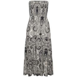 Lascana 2-in-1-Kleid in schwarz-creme bedruckt | Gr.: 34