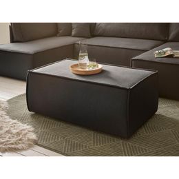 OTTO home Hocker &raquo;FINNLEY Struktur fein, Polsterhocker zur Serie FINNLEY&laquo; passend zur Polster-Serie Finnley grau Bezugstoff aus 90% recyeltem Material