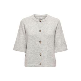 Only Strickjacke in Light Grey Melange | Gr.: L