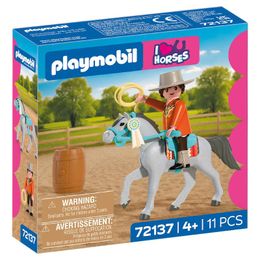 Playmobil Konstruktions-Spielset &raquo;Westernreiten (72137), I Love Horses&laquo; Made in Europe bunt Einheitsgr&ouml;&szlig;e Konstruktions-Spielset