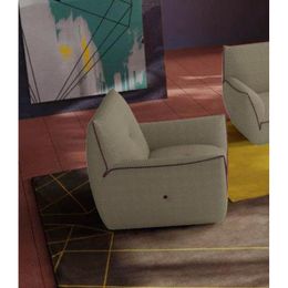 Egoitaliano Sessel &raquo;Yuki, extravagantes Design und h&ouml;chster Sitzkomfort, tolle Details&laquo; mit bioelasatische MIcrofaser BOUNCE bezogen braun Microfaser BOUNCE (80% 