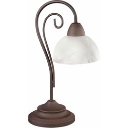 REALITY LEUCHTEN Tischleuchte &raquo;Country&laquo; E14 Schnurschalter,IP20,Leuchtmittel tauschbar braun 1, &Oslash; 15cm H: 40cm