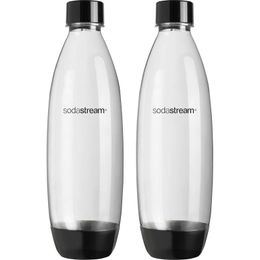 SodaStream Wassersprudler Flasche &raquo;DuoPack Fuse&laquo; Kunststoff,Ersatzflaschen f&uuml;r SodaStream Wassersprudler + PET-Flaschen transparent Kunststoff 1.000ml