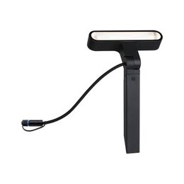 Paulmann LED Gartenstrahler &raquo;Plug & Shine Ito IP65 3000K 6W Anthrazit&laquo; 1 Stk. Warmwei&szlig; Einzelspot Horizontale Ausrichtung grau 1, H: 37,2cm, 1 Stk.