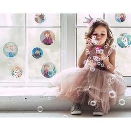Komar Fensterbild &raquo;Fenstersticker - Frozen Royal - Gr&ouml;&szlig;e 30 x 30 cm&laquo; 36 x 30 cm, 2 Bogen bunt Kunststoff B/L: 30cm x 30cm