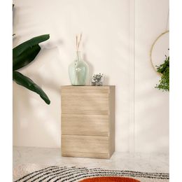 FORTE Kommode &raquo;Edmore&laquo; Kommode, Boxspringbett, Stauraum braun Holzwerkstoff B/H/T: 41,8cm x 61,5cm x 32,2cm, 3 Stk.