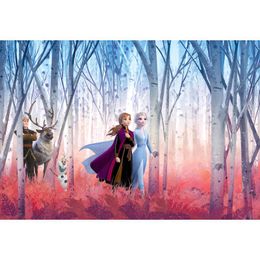 Komar Fototapete &raquo;Frozen Friends forever - Gr&ouml;&szlig;e 368 x 254 cm&laquo; bedruckt glatt Kinderzimmer bunt Papier B/L: 368m x 254m, Rollen: 8