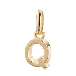 Firetti Damen Kettenanh&auml;nger &raquo;Schmuck Geschenk Gold 333 Halsschmuck Anh&auml;nger Buchstabe Alphabet&laquo; gold Q, Gelbgold 333, 0,83 g