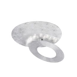Paul Neuhaus Wandleuchte &raquo;NEVIS&laquo; LED-Board 1 Stk. Warmwei&szlig; LED silber 1, &Oslash; 34cm, 1 Stk.