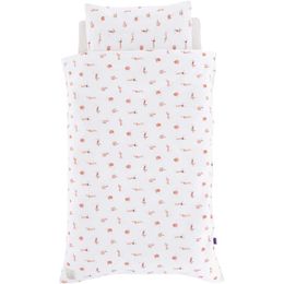 Tr&auml;umeland Babybettw&auml;sche &raquo;Jersey Cats & Dogs&laquo; 2 Stk. mit niedlichem Allover-Print bunt Jersey, Obermaterial: 100% Baumwolle B/L: 135cm x 200cm, 1 Stk., 1 Stk., 