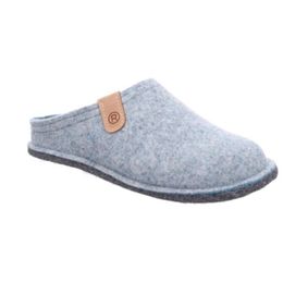 Rohde Damen Pantoffel &raquo;CALMYS N&deg;15&laquo; Clog, Hausschuh, Homeslipper, Filz in melierter Optik blau 36