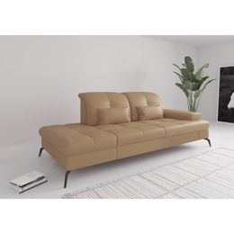 Sit & More sit&more Recamiere &raquo;Amica, inkl. Sitztiefenverstellung und Armteilverstellung&laquo; wahlweise mit Kopfteilverstellung und Stauraum braun B/H/T: 231cm x 