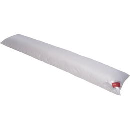 Hefel Seitenschl&auml;ferkissen &raquo;Zirbe&laquo; veredelt mit Zirbenflocken! beige Baumwolle, Naturfaser, Schurwolle B/H/L: 35cm x 15cm x 160cm
