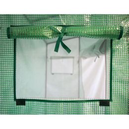 Windhager Tomatengew&auml;chshaus &raquo;begehbar f&uuml;r den Garten&laquo; Anzucht Foliengew&auml;chshaus aus Kunststoff, 200/170 x 195 x 60 cm, gr&uuml;n B/H/T: 195cm x 200cm x 60cm