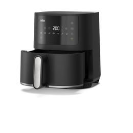 Braun Hei&szlig;luftfritteuse &raquo;Airfryer MultiFry 3 HF 3030I BK - 4,3 Liter, 8 Kochprogramme&laquo; 1500 W 1.500 Watt, RealAir Technologie, digitales Display schwarz 