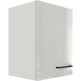Flex-Well H&auml;ngeschrank &raquo;Lund&laquo; in verschiedenen Breiten, individuell kombinierbar grau Holzwerkstoff Rauchgrau, B/H/T: 40cm x 54,8cm x 32cm, T&uuml;ren: 1 Stk.