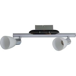 N&auml;ve n&auml;ve LED Deckenleuchte &raquo;Ibiza&laquo; LED-Board 1 Stk. Warmwei&szlig; incl. LED 2x4,3W + 1x6W ges. 14,6W 3000K; 2x344 + 1x480lm grau 3, H: 22cm, 1 Stk.