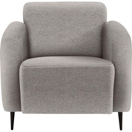 Home Affaire Cocktailsessel &raquo;Marone Loungesessel, bequem, Breite 85cm, bodenfrei&laquo; auch als 2-Sitzer und 3-Sitzer erh&auml;ltlich grau Luxus-Microfser weich