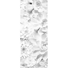 Komar Vliestapete &raquo;Digitaldruck Vlies - Shades Black and White Panel&laquo; bedruckt glatt Wohnzimmer, Schlafzimmer grau Vlies B/L: 100m x 250m, Rollen: 1