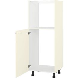 KOCHSTATION Backofen/K&uuml;hlumbauschrank &raquo;"KS-Scafa"&laquo; Breite/H&ouml;he: 60/150 cm, wahlweise T&uuml;ranschlag rechts oder links beige magnolia, B/H/T: 60cm x 150cm