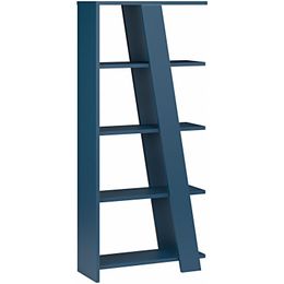 FORTE Standregal &raquo;Standregal, 4 Ablageb&ouml;den, H&ouml;he 161 cm&laquo; B/H/T 72/161/29,6 cm verschiedene Dekore blau Holzwerkstoff B/H/T: 161cm x 29,6cm, 4 Stk. 