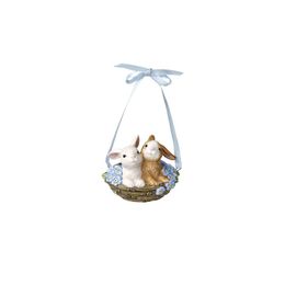 Goebel Ornament &raquo;Jahreshase 2026&laquo; braun Biskuitporzellan B/H/T: 6,5cm x 6,5cm x 8cm