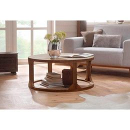 OTTO home Couchtisch &raquo;Sharade&laquo; in 2 Gr&ouml;&szlig;en braun B/H/T: 60cm x 40cm x 60cm