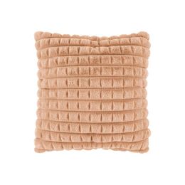 Kayoom Fellkissen &raquo;Dekokissen Cloud Lagoon 125&laquo; beige Polyester B/L: 45cm x 45cm, 1 Stk.