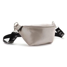 ELBSAND Damen Bauchtasche &raquo;Umh&auml;ngetasche&laquo; Crossbody Bag, G&uuml;rteltasche, Brusttasche, H&uuml;fttasche VEGAN beige B/H/T: 32cm x 14cm x 10cm
