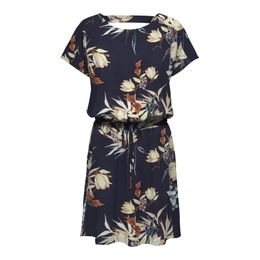 Only Kleid 'MARIANA MYRINA' Damen Gr&ouml;&szlig;e 32 beige / blau / nachtblau / braun Sommerkleid