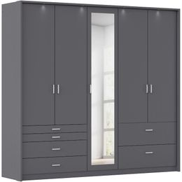 Rauch Dreht&uuml;renschrank &raquo;Kleiderschrank Schrank Garderobe W&auml;scheschrank WILDBERG&laquo; Breiten 230/275 cm, H&ouml;hen 212/231 cm, mit 6 Schubladen, obere 