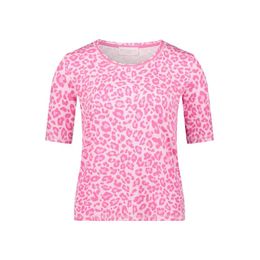 Betty Barclay Basic Shirt mit Rippenstruktur in Ros&eacute;/Pink | Gr.: 40