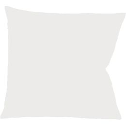 Fleuresse Kissenbezug &raquo;Colours Mako Satin, 100% Baumwolle, mit Rei&szlig;verschluss&laquo; Mako Satin, gl&auml;nzend, glatt, Premium Qualit&auml;t beige Mako-Satin, Mako-