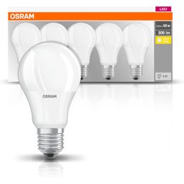 Osram LED-Leuchtmittel &raquo;LED-Lampe Classic&laquo; E27 5 Stk. Warmwei&szlig; wei&szlig; Einheitsgr&ouml;&szlig;e