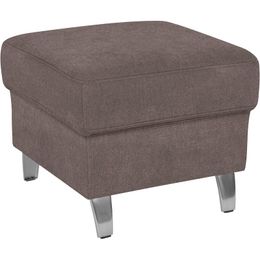 Sit & More sit&more Hocker &raquo;Arngast&laquo; grau Luxus-Microfaser ALTARA NUBUCK (100% Polyester);Struktur (100% Polyester);Flachgewebe (90% Polyester; 10% Polyamid) B/H