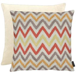 Apelt Dekokissen &raquo;Ravenna&laquo; Samtabseite bunt Polyester B/L: 46cm x 46cm, 1 Stk.