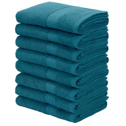 OTTO home Handt&uuml;cher &raquo;Juna, als Set und Serie erh&auml;ltlich, 8 Handt&uuml;cher, 50x100cm&laquo; 8-tlg. Handtuch-Set, 100% Baumwolle, mit Bord&uuml;re, Uni-Farben, weich 