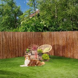 Windhager Sichtschutzzaunmatten &raquo;Inaka f&uuml;r Garten, Balkon und Terrasse&laquo; Sicht- und Windschutzmatte erh&auml;ltlich in 90 x 300 oder 150 x 300 cm beige Weidengeflecht