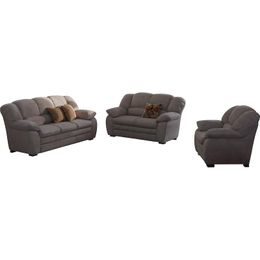 COTTA Polstergarnitur &raquo;3-2-Sessel&laquo; Set, 3 tlg. Sessel, 2-Sitzer, 2,5-Sitzer, hohe R&uuml;ckenlehne 100% Polyester B/H/T: 88cm x 92cm, Luxus-Microfaser