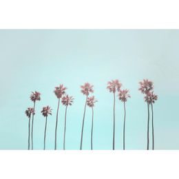 Livingwalls living walls Fototapete &raquo;ARTist Tropical Trees&laquo; Vlies, Wand, Schr&auml;ge bunt Vlies B/L: 4m x 2,7m