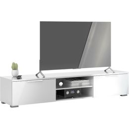 Home Affaire TV-Board &raquo;Match, TV-M&ouml;bel, Fernsehtisch, TV-Unit, Media-M&ouml;bel, Sideboard,&laquo; mit 2 Schubladen und 1 offenen Fach, Breite 172,7 cm, H&ouml;he 33 