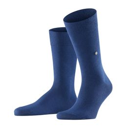 Burlington Herren Socken &raquo;Basic Gift Box&laquo; 2 Paar, Einheitsgr&ouml;&szlig;e 36-41, unifarben, -Clip, Geschenkbox blau 40-46