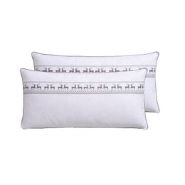 OTTO home Federkopfkissen &raquo;Sorsele Kopfkissen 40x80cm oder 80x80 cm, 2-tlg&laquo; F&uuml;llung: 90Federn10Daunen Bezug: Baumwolle 2 Stk. tlg. Kissen im Spar-Set,